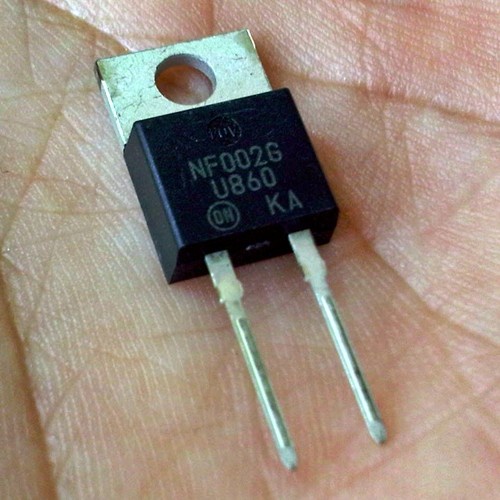 Jual MUR860 8A 600V ultra-fast rectifier diode - gainclone original ...