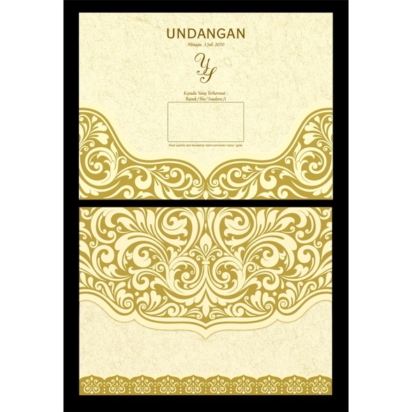 Jual Blangko Kosong Undangan Pernikahan ERA BARU / ERBA 2408 SET ...