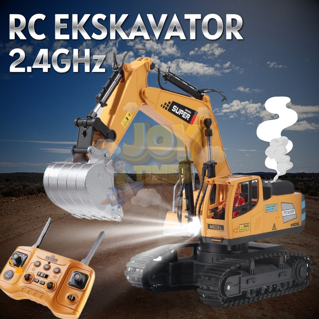 Jual Excavator Remote Control Excavator 2.4Ghz 16 Channel Beko Penggali ...