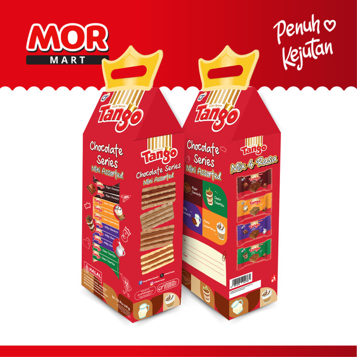Jual Tango Wafer Mini Assorted Choco Series 12 Pcs @4gr [1 Box ...