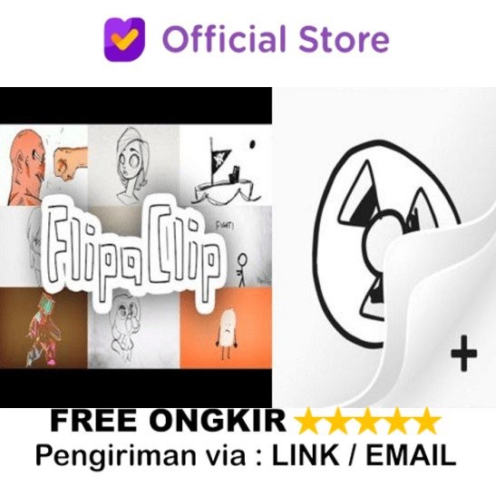 Jual FlipaClip: Cartoon Animation Version - Aplikasi Animasi Video ...