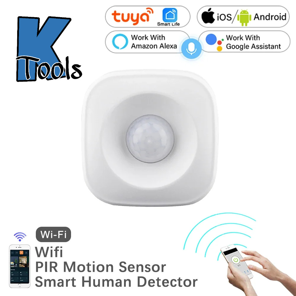 Jual KTOOLS Tuya Remote Smart Human Body Control Alarm Movement Sensor ...