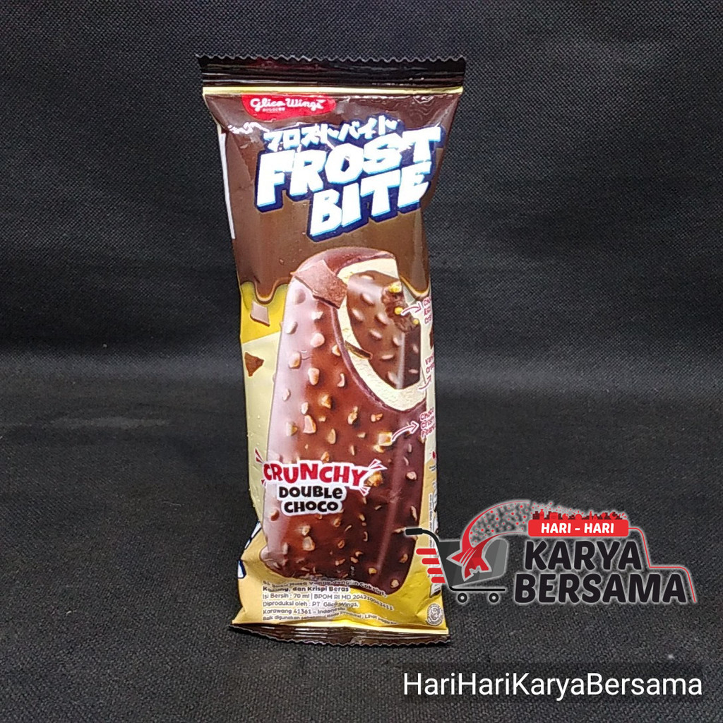 Jual ICE CREAM GLICO WINGS FROST BITE CRUNCHY DOUBLE CHOCO 70ML ...