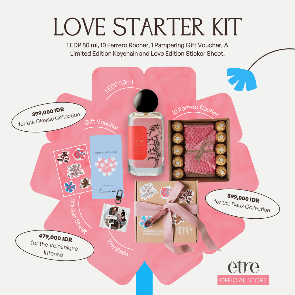 Jual Etre Parfums - Love Starter Kit (LIMITED EDITION) | Shopee Indonesia