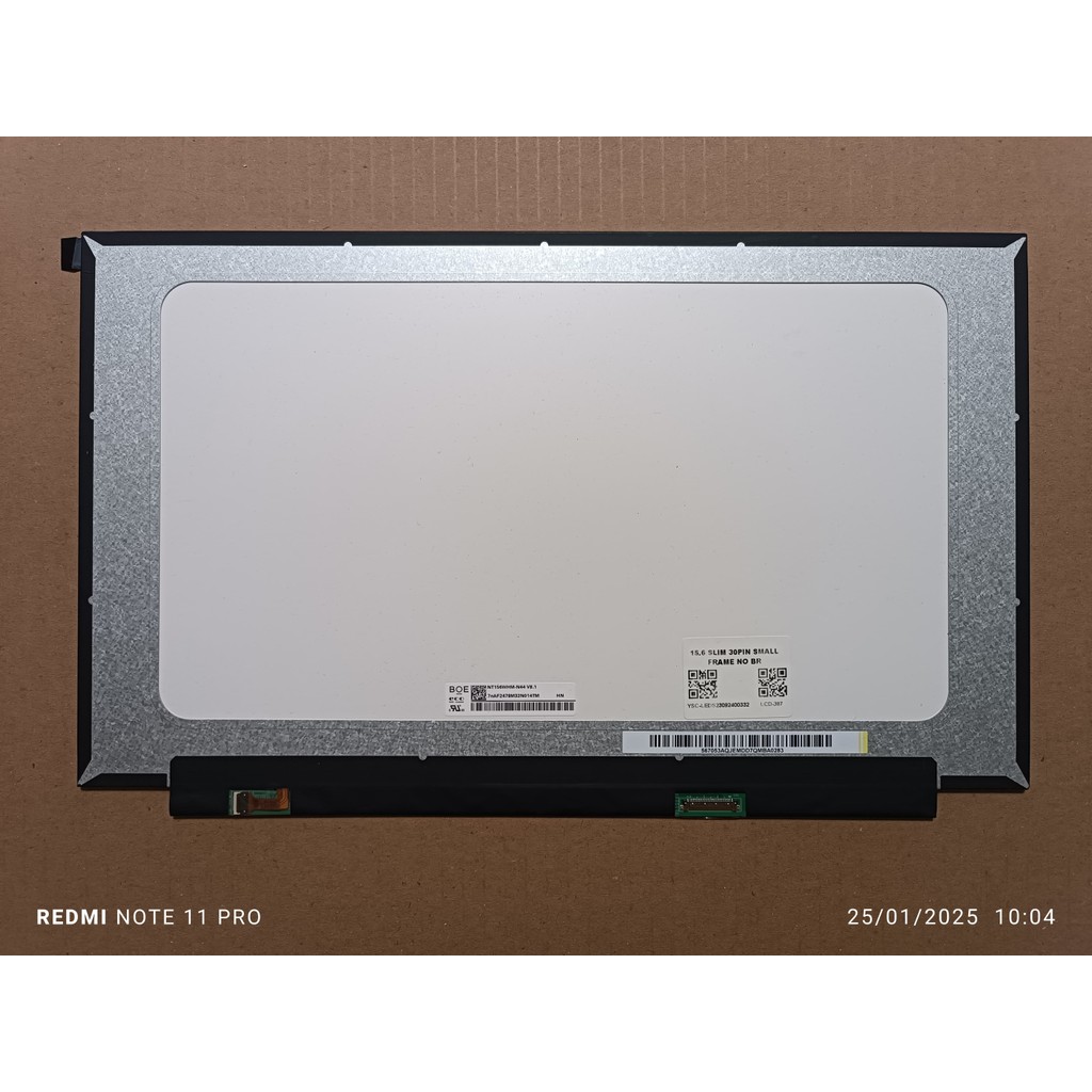 Jual LCD LED LAYAR 15.6 INCH Slim SMALL FRAME 30 Pin HD - NO BRACKET ...