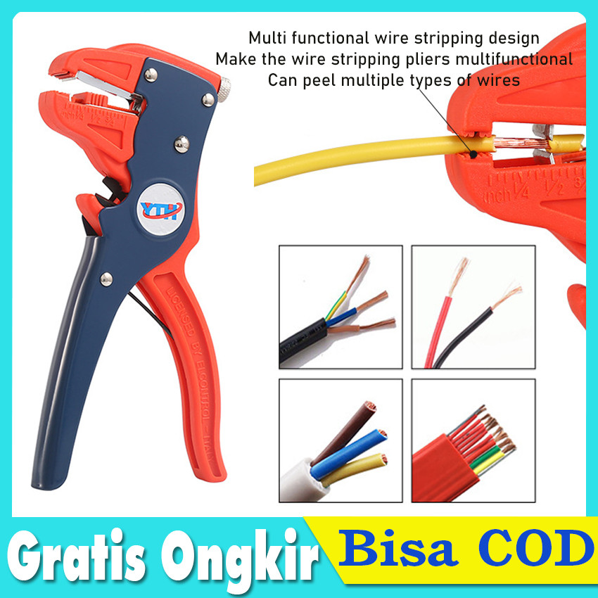 Jual Tang Kupas Kabel Bebek Multifungsi - Alat Potong & Kupas Otomatis ...