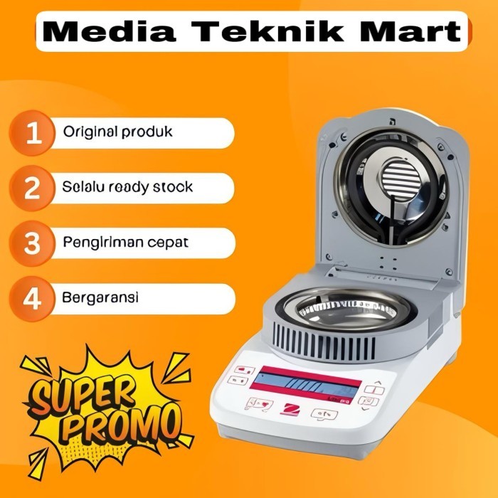 Jual Ohaus Moisture Analyzer MB23 Lab Infrared Heating Grain Moisture ...
