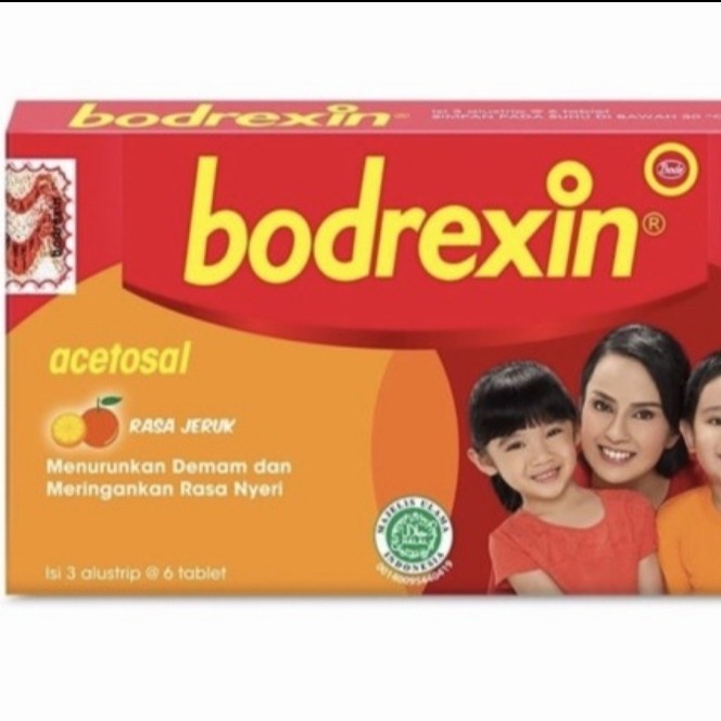 Jual Bodrexin Anak Tablet 1 dus 3 strip (18 tablet) | Shopee Indonesia