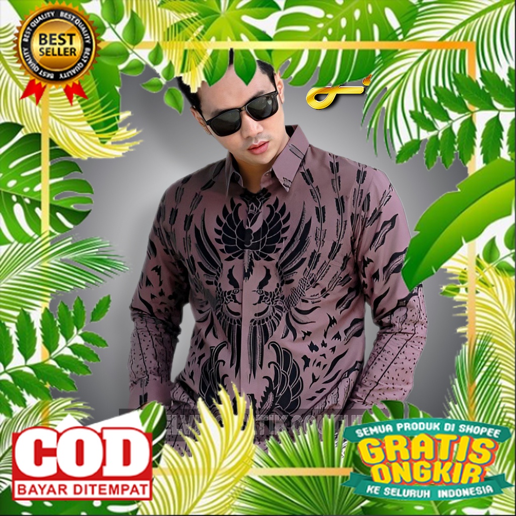 Jual SERAGAM DINAS PDH KANTOR /Baju Batik Pria Premium Modern Lengan ...