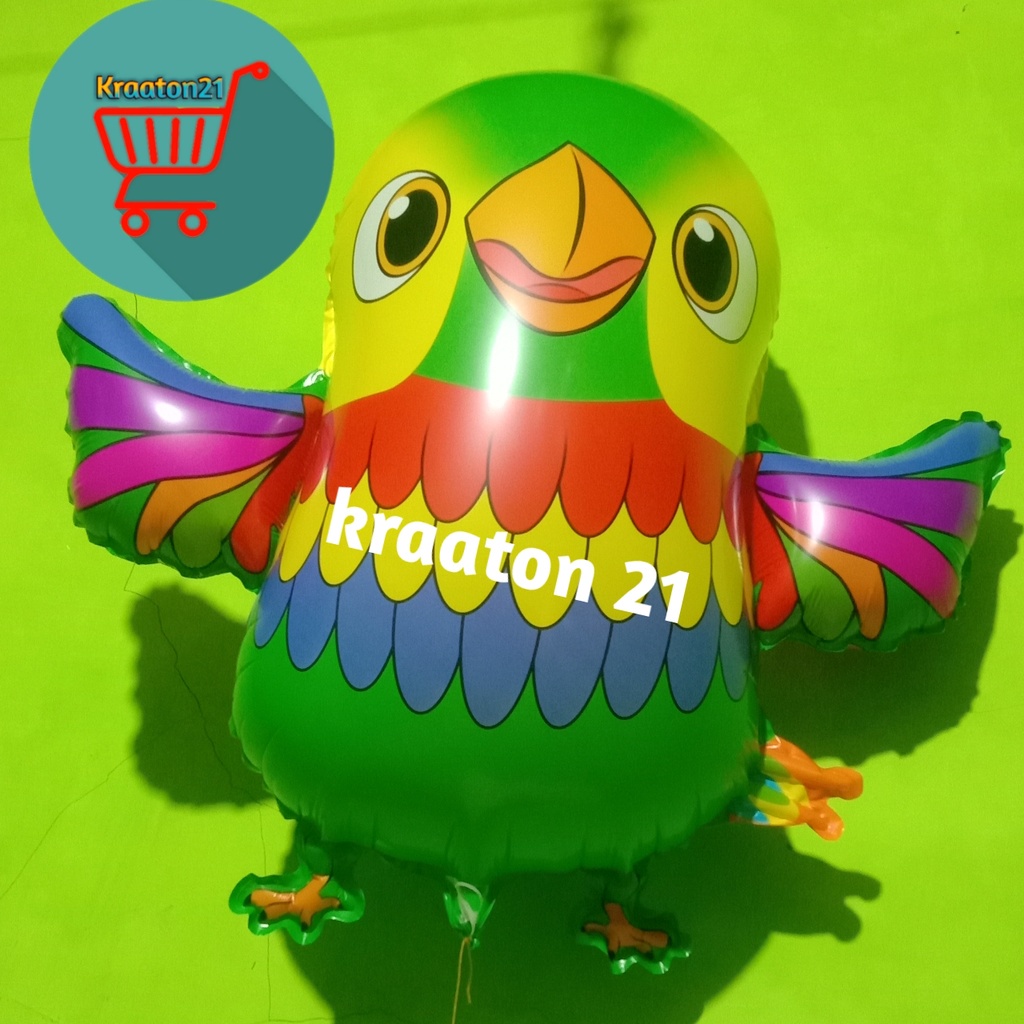 Jual balon burung sayap besar / burung karakter jumbo / burung besar ...