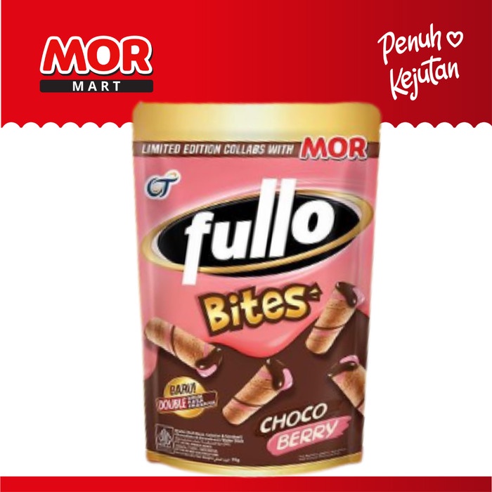 Jual MOR X FULLO Bites Choco Berry 70g | Shopee Indonesia