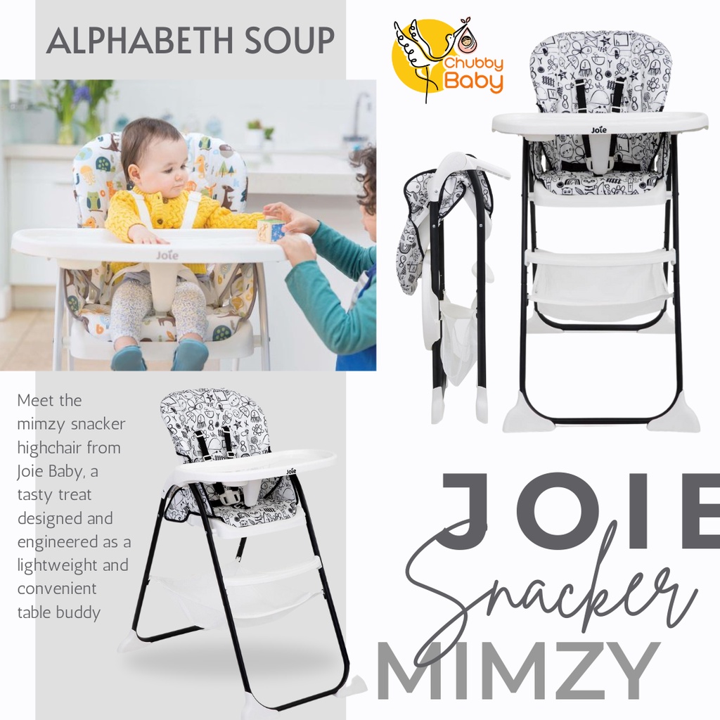 Jual Joie Baby Mimzy Snacker Highchair - Alphabet Soup | Shopee Indonesia