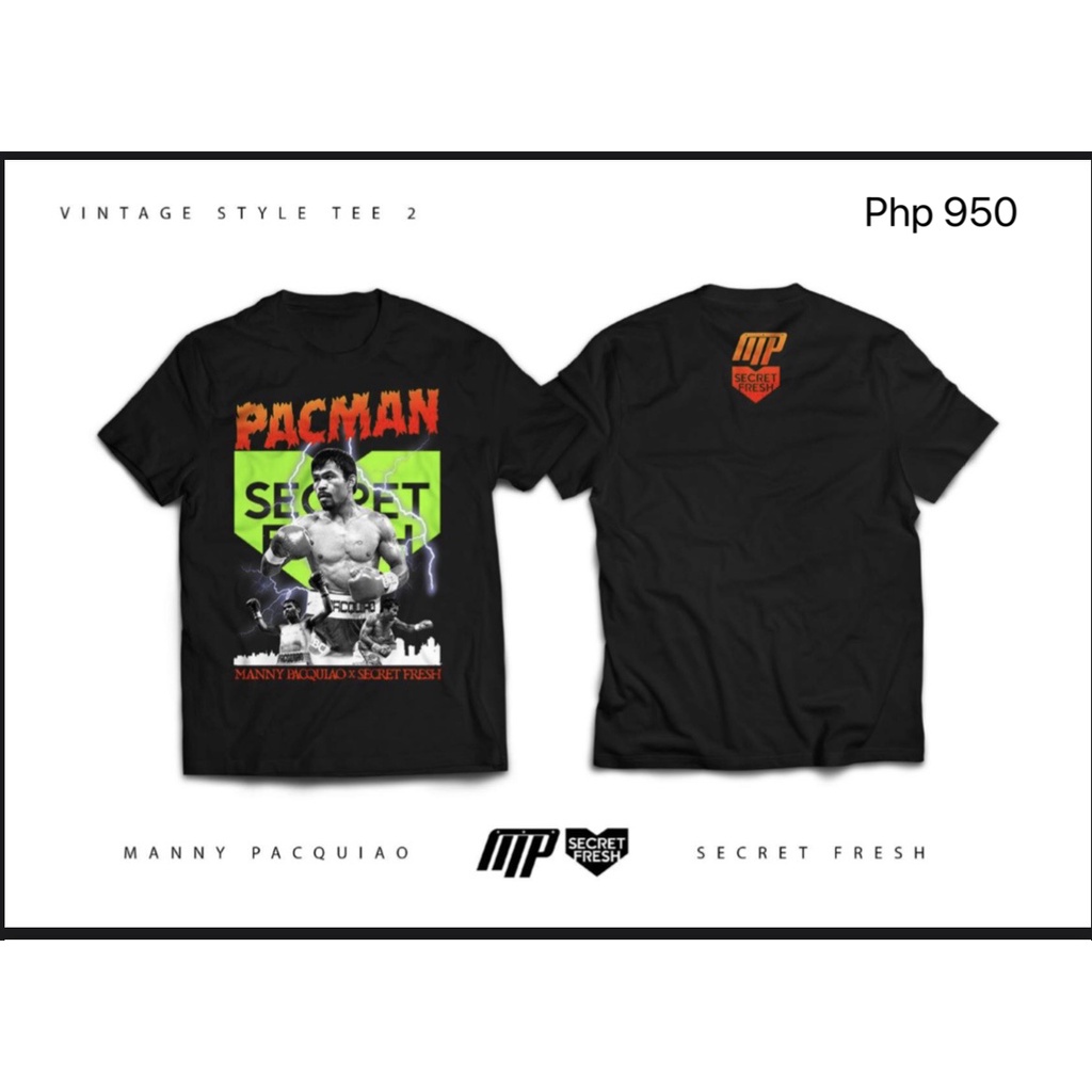 Jual SECRET FRESH X Manny Pacquiao/Kaus gaya antik 2. | Shopee Indonesia