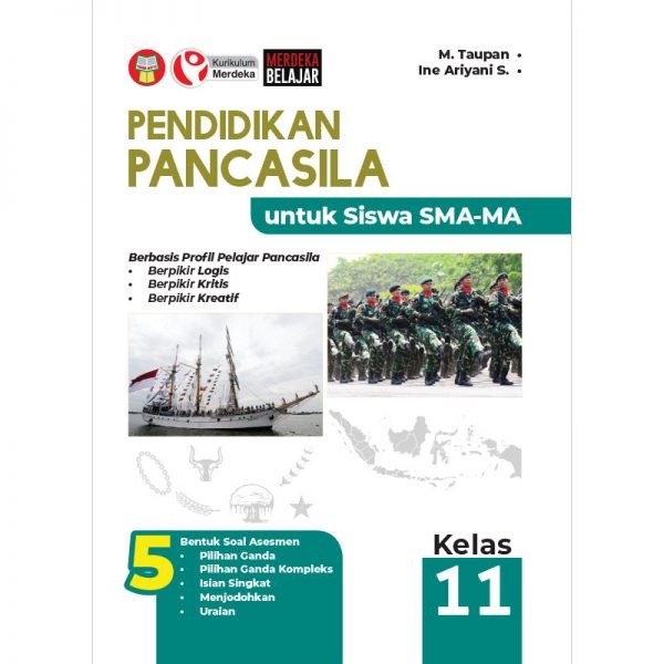 Jual BUKU PENDIDIKAN PANCASILA UNTUK SISWA SMA-MA/SMK-MAK KELAS 11 KURIKULUM MERDEKA TERLARIS ...
