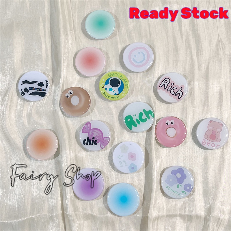 Jual Circular Universal Mini Phone Holder Portable Stand Boys Girls ...