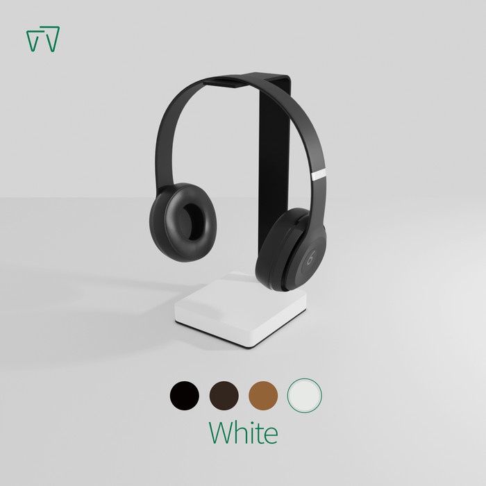 Jual Headset Stand Kayu Dudukan Headset Kayu KANATA+ - Putih | Shopee ...