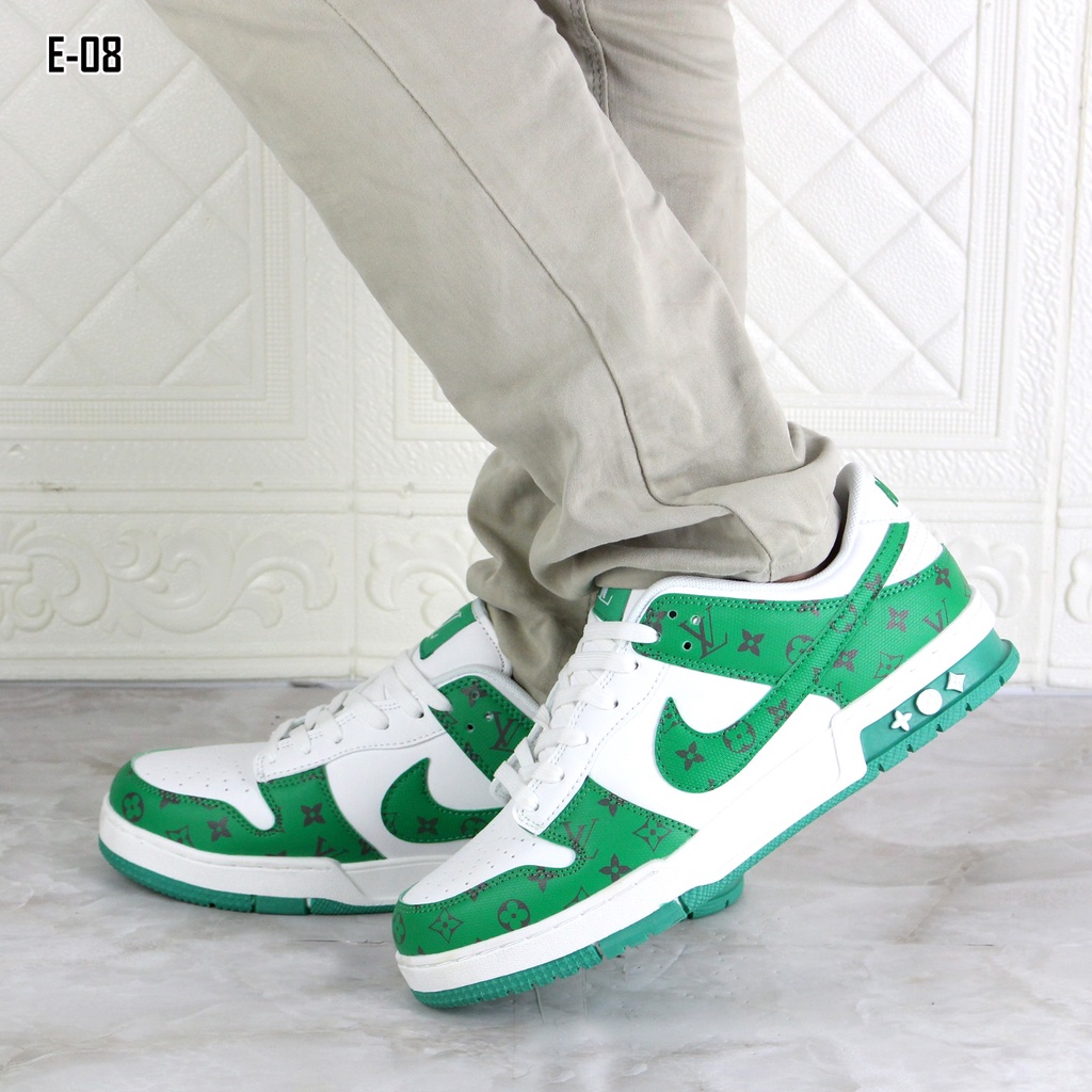 Jual SEPATU COWOK NK VS LP TRAINER SNEAKER PREMIUM E06 E07 E08 (FREE BOX) | Shopee Indonesia