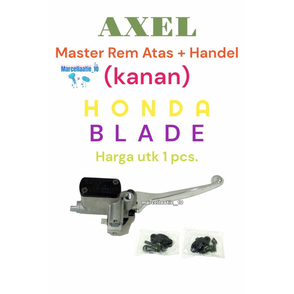 Jual 1 PCS AXEL MASTER REM ATAS DAN HANDEL KANAN HONDA BLADE MASTER REM ...