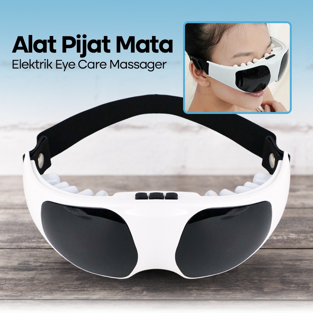 Jual Alat Pijat Mata Elektrik Eye Care Massager / Kacamata Refleksi ...