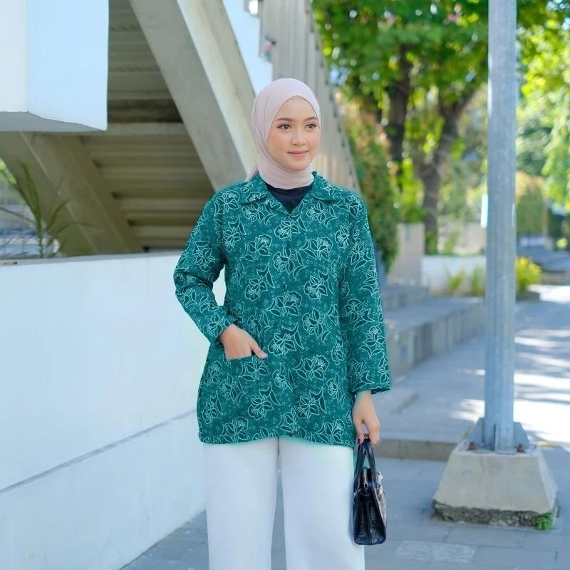Jual Seragam Batik PKK Nasional Terbaru Resmi Tunik | Shopee Indonesia