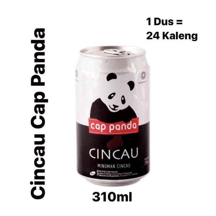 Jual Cincau Cap Panda 1 Dus isi 24 Kaleng | Minuman Cincau 310ml ( Baca Deskripsi Sebelum ...
