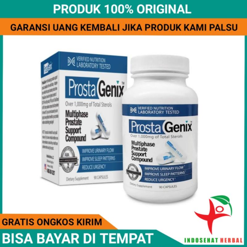Jual PROSTAGENIX MULTIPHASE SUPPLEMENT PROSTAT 90 CAPSULES PROSTA GENIX ...