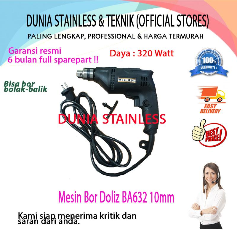 Jual Mesin Bor Doliz BA632 10mm lat alat teknik bengkel besi stainless ...