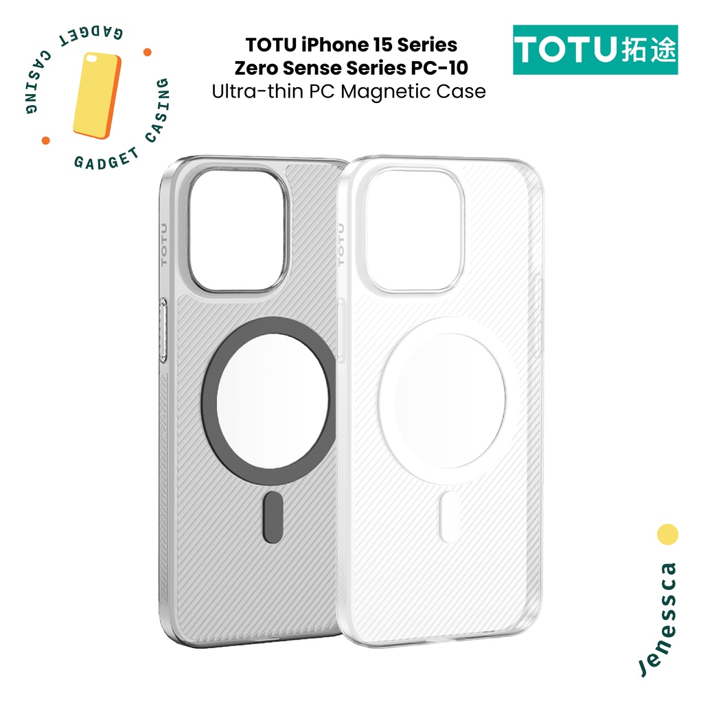 Jual Ultra Thin case iPhone 15/Plus/15 Pro/Max TOTU MagSafe Slim ...