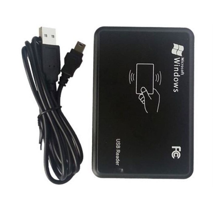 Jual 125KHz USB PROXIMITY RFID CARD READER SENSOR 125 KHz WINDOWS KECIL ...