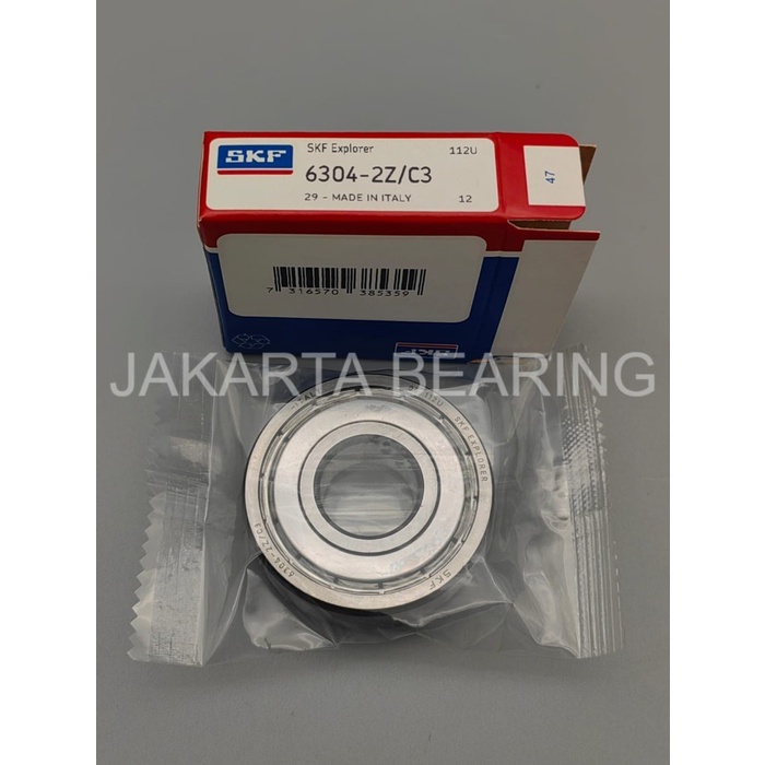 Jual Ball Bearing SKF 6304 2z C3 ORIGINAL | Shopee Indonesia