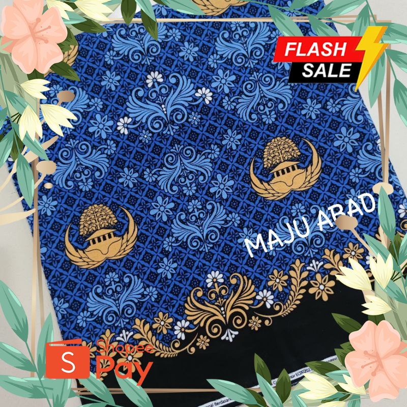 Jual SRAGAM HARI PAHLAWAN //Kain Batik Seragam Korpri 40S Baru Terbaru 2022 Termurah Katun (2 ...