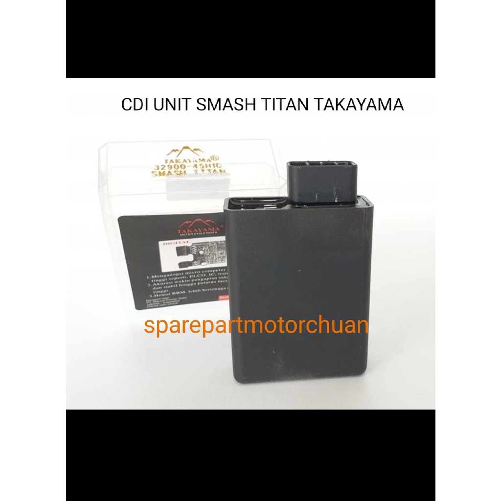Jual CDI UNIT SUZUKI SMASH TITAN CDI MOTOR TAKAYAMA TOP QUALITY ...