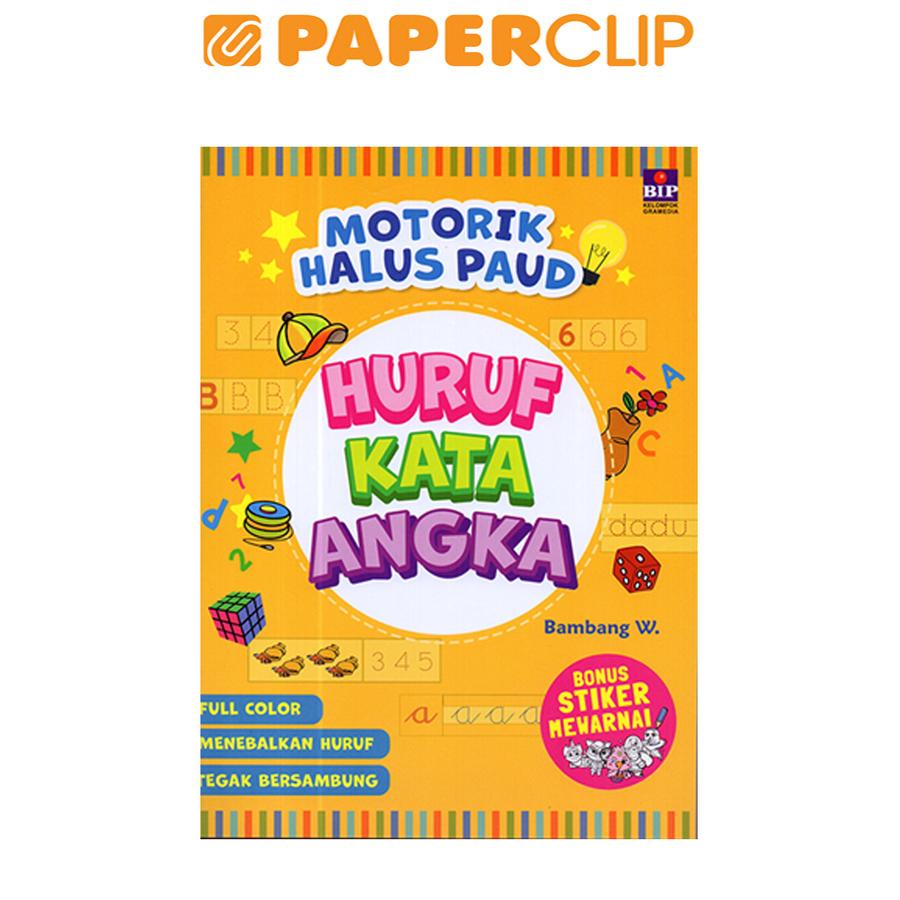 Jual MOTORIK HALUS PAUD : HURUF KATA ANGKA | Shopee Indonesia