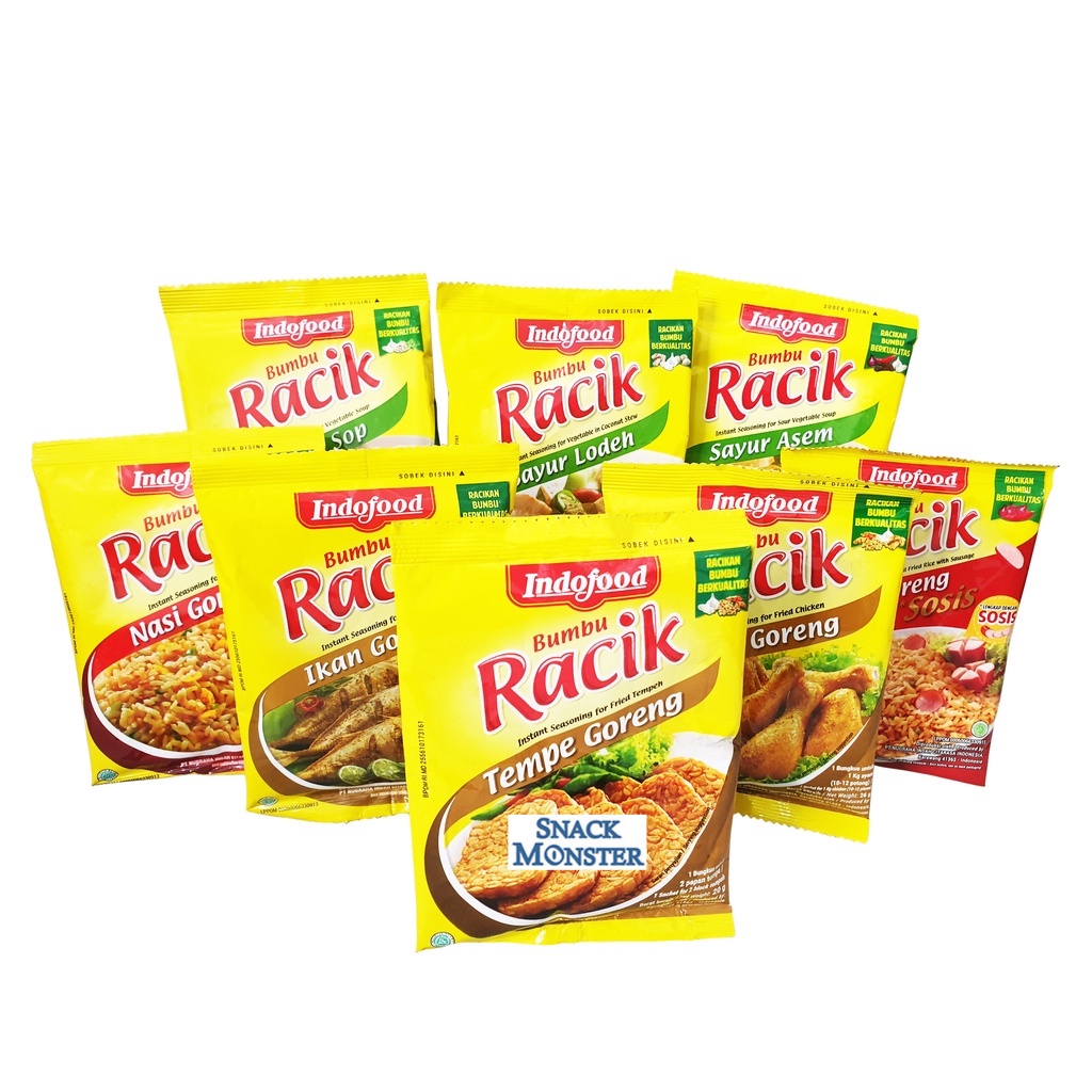 Jual Bumbu Racik Indofood Varian Bumbu Masak Instan | Shopee Indonesia