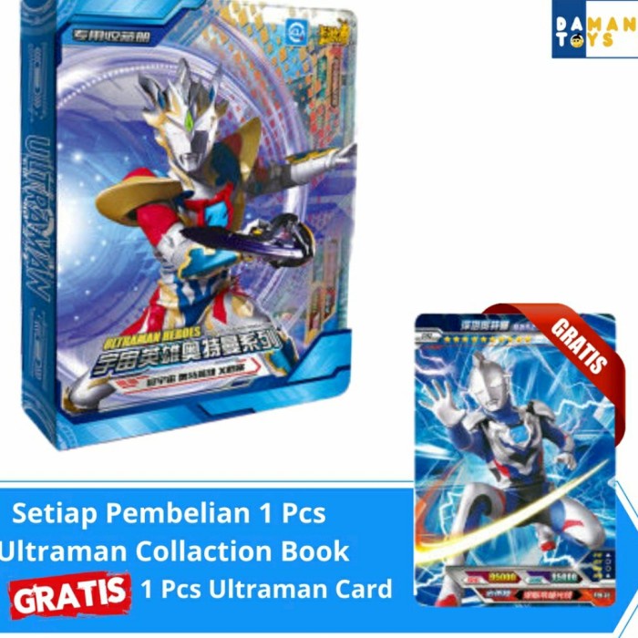 Jual [[ WSH - BEST SELLER ]] Album Kartu Ultraman Zero Buku Kolesksi ...