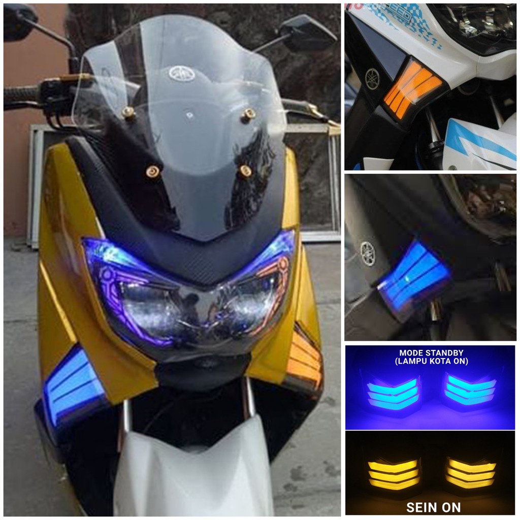Jual Lampu Sen Sein LED Nmax Old - Sen Led Depan Yamaha Nmax Model JPA ...
