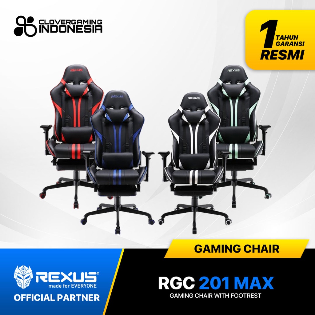 Jual Rexus RGC211 Stoffa Gaming Chair RGC-211 Kursi Gamer Kantor Office ...