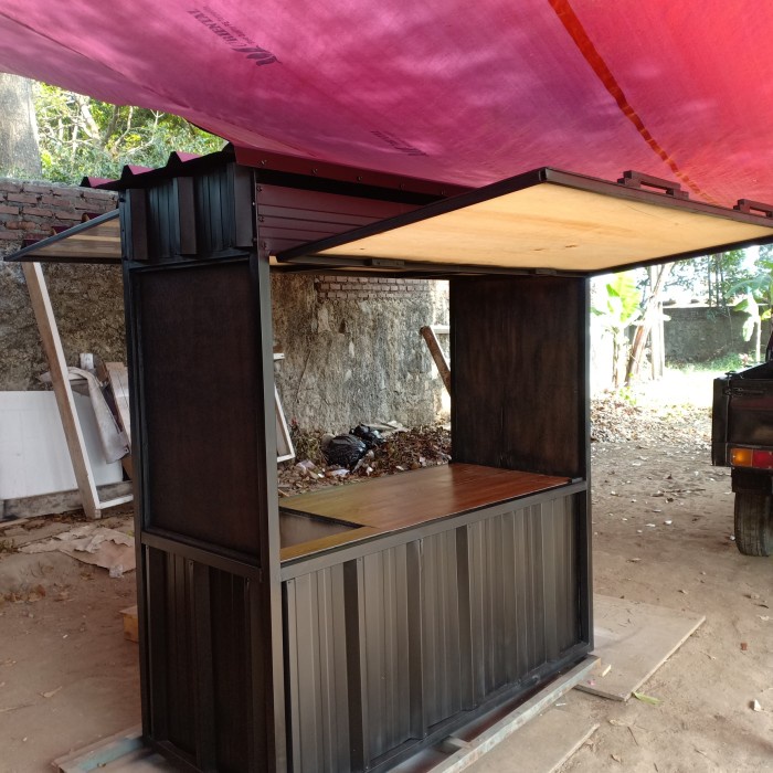 Jual booth container / gerobak kontainer kekinian | Shopee Indonesia