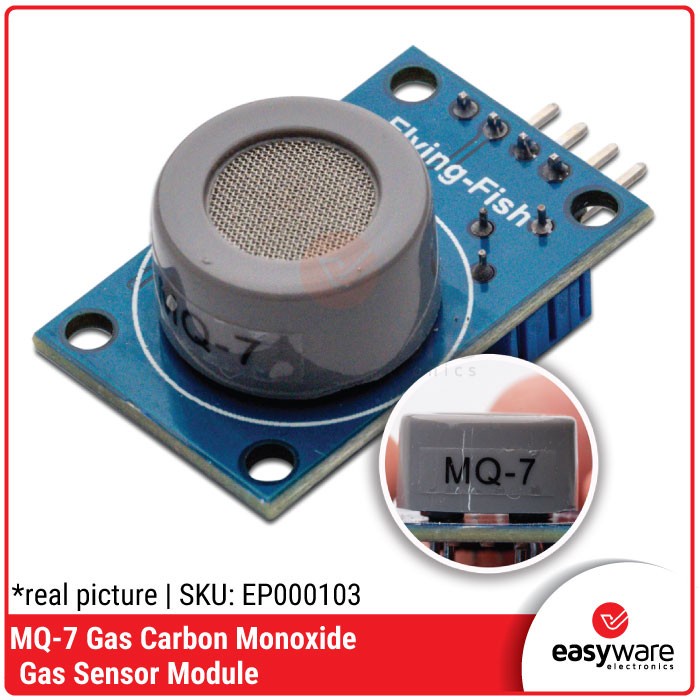 Jual Mq7 Mq 7 Co Carbon Monoxide Coal Gas Sensor Co27 Shopee Indonesia