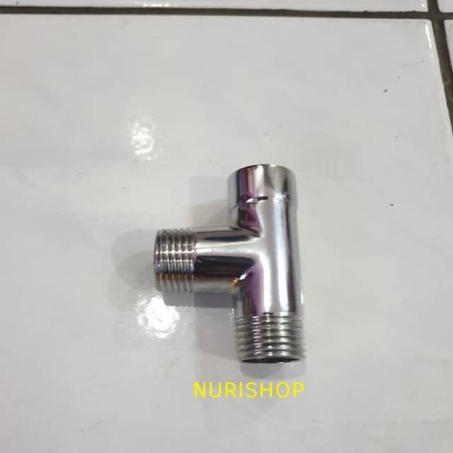 Jual Tee Shower / Tee kran Shower / T / T Shower 1/2 | Shopee Indonesia