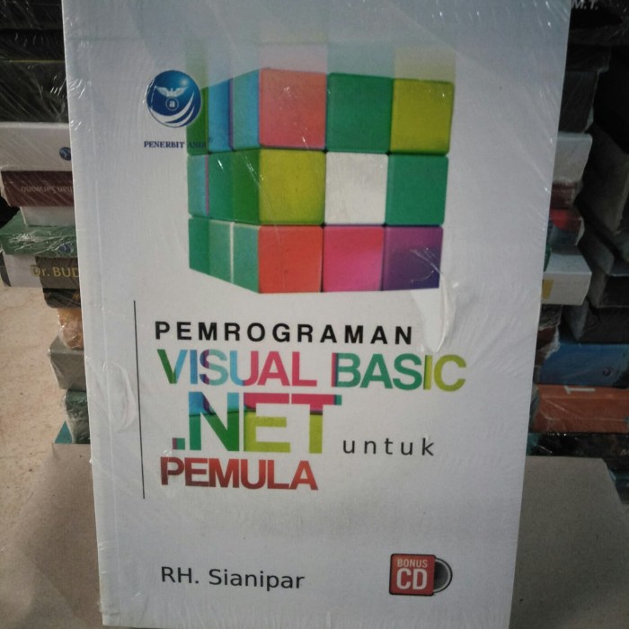 Jual ORIGINAL PEMROGRAMAN VISUAL BASIC NET UNTUK PEMULA PLUS CD | Shopee Indonesia