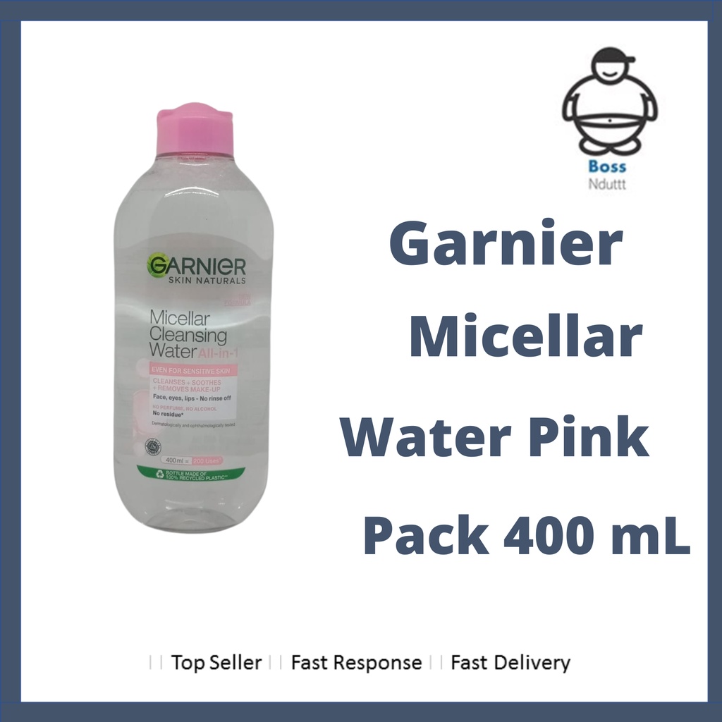 Jual Garnier Micellar Water Pink Pack 400 mL | Shopee Indonesia