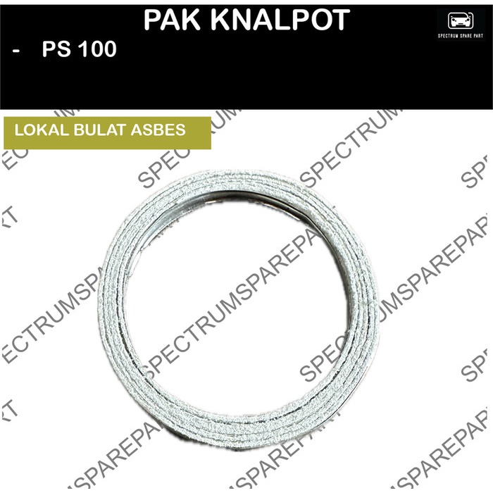 Jual PAK PACKING KNALPOT PS 100 BULAT ASBES | Shopee Indonesia