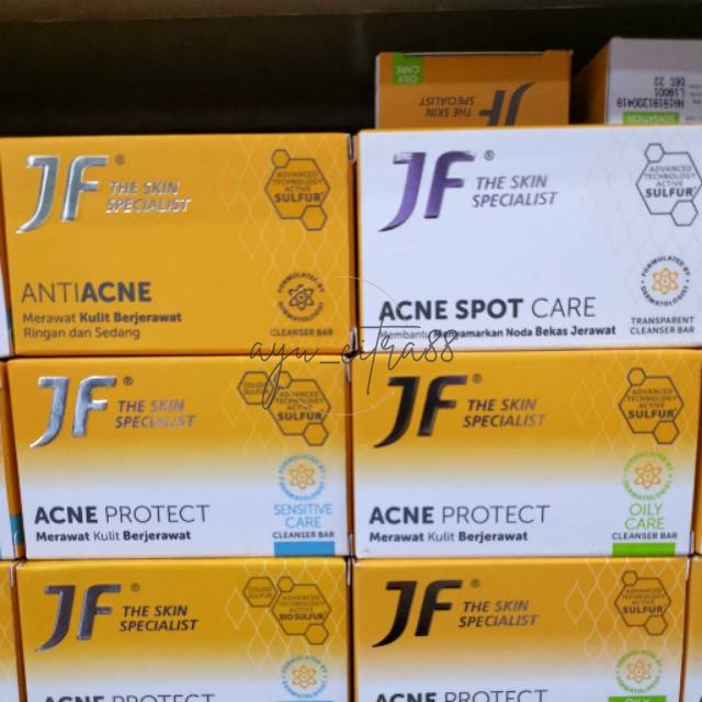 Jual JF Sabun batang sulfur II the skin spesialist | Shopee Indonesia