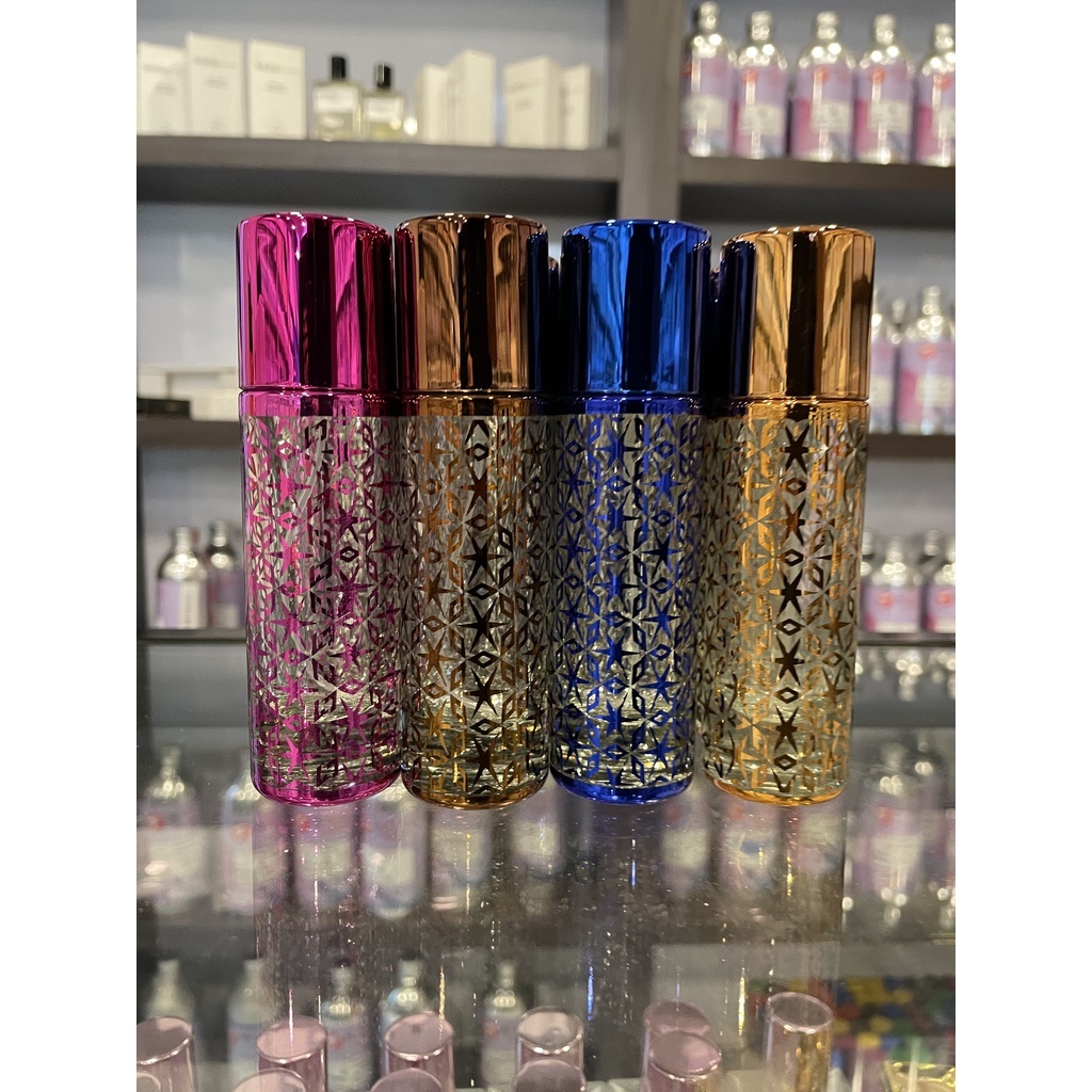 Jual Botol Motif Bintang Casa 30ml Warna Drat Spray harga satuan/pcs ...