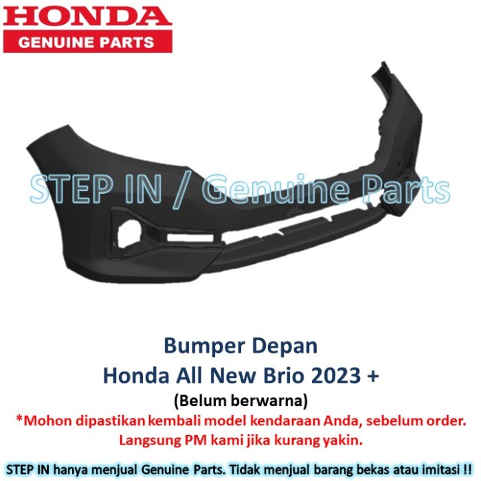 Jual Bemper Depan Honda All New Brio RS Satya 2023 2024 2025 original Baru Bumper genuine part ...