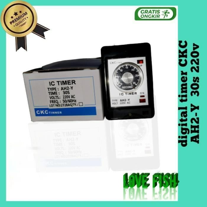 Jual IC timer CKC AH2-Y 30s 220v 50/60HZ CIKACHI | Shopee Indonesia