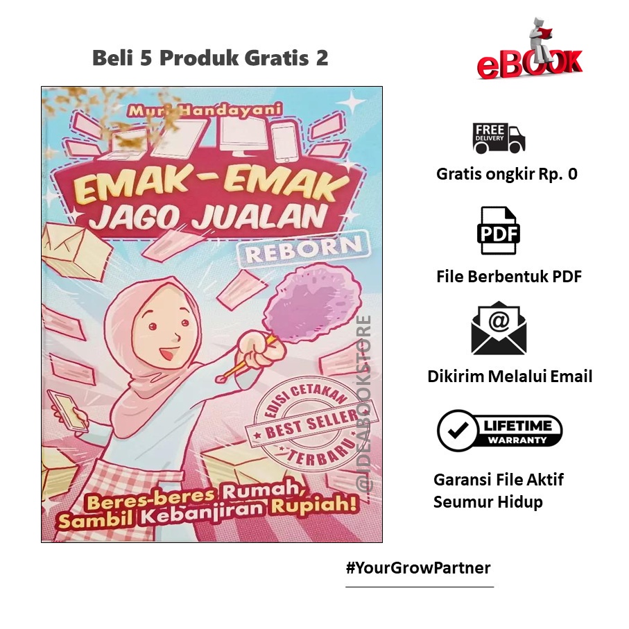 Jual Emak - Emak Jago Jualan - Reborn - Idea | Shopee Indonesia
