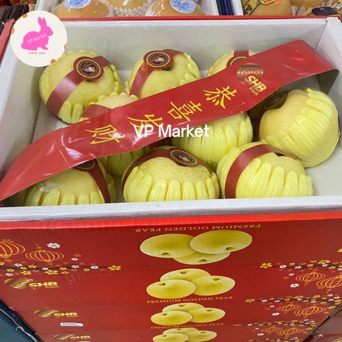 Jual Pear Golden RRC Isi 9 Premium | Hampers Buah Imlek | Box | Shopee ...