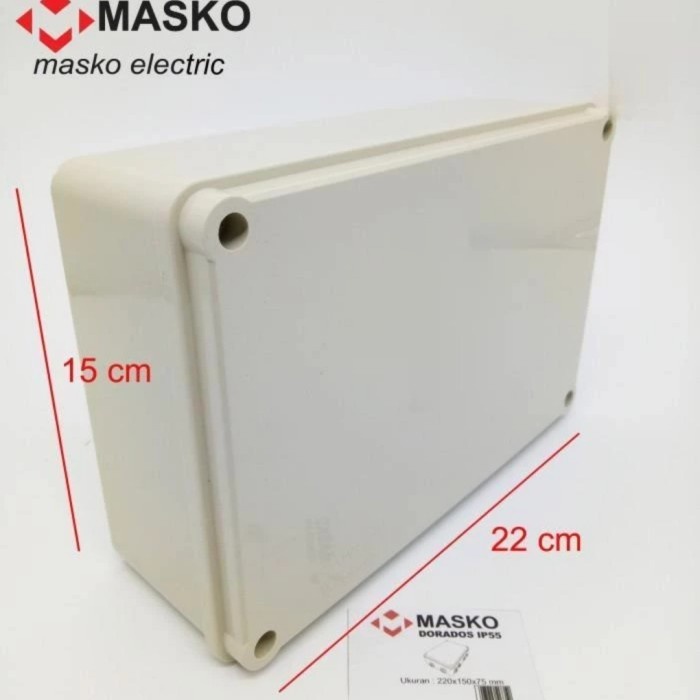 Jual Duradus Box Masko 220x150x75 Datar Dorados Junction Box Kotak ...